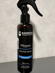 Отзывы о Текстурирующий соляной спрей для волос Barbers Miami 200 мл ...
