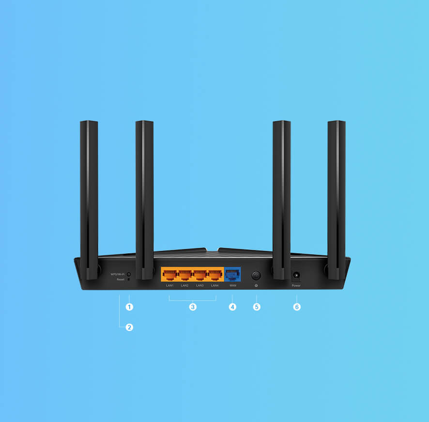 Маршрутизатор TP-LINK Archer AX1800 WiFi 6/ 1 Гбит/с/ поддержка ...