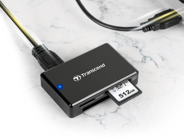 Кардридер Transcend TS-RDF9K2 USB3.1 Gen1 All-in-1 Multi Card Reader ...