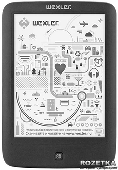 Wexler Book E6005 Black – фото, отзывы, характеристики в интернет-магазине ROZETKA | Купить в ...