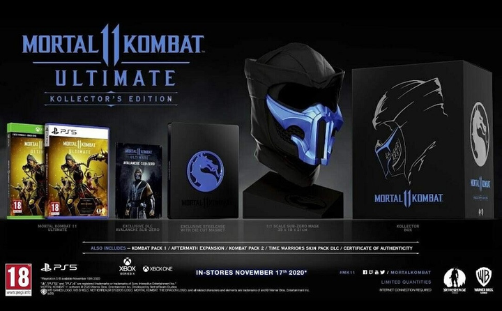 Rozetka Mortal Kombat 11 Ultimate Kollectors Edition Ps4 русские