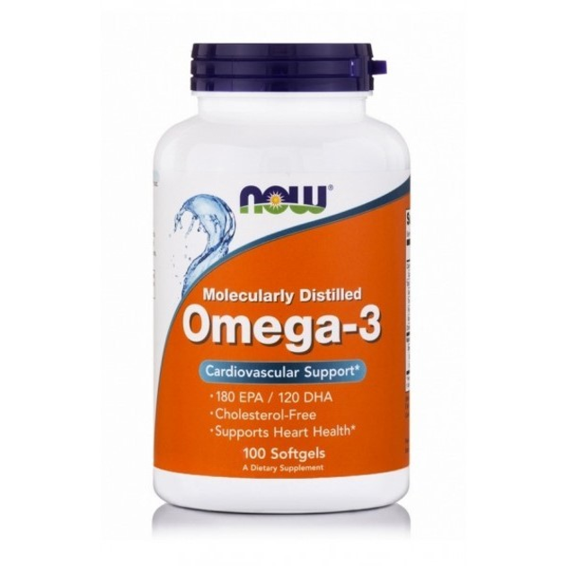 Жирные кислоты Now Foods Omega-3 1000 mg (100 капсул) – фото, отзывы ...