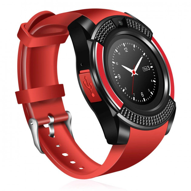 Смарт-часы Smart Watch V8 Red (ftdp-33) – фото, отзывы, характеристики ...