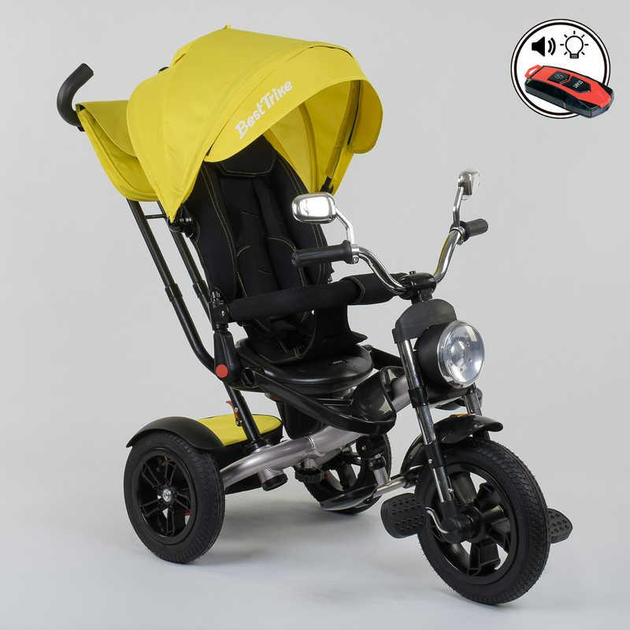 Велосипед 3-х колёсный 4490 - 3948 Best Trike Желтый – фото, отзывы ...