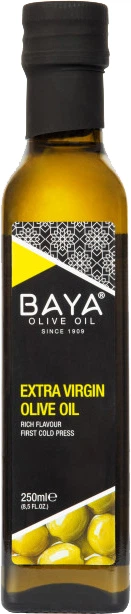 Оливковое масло Baya Extra Virgin Olive Oil 250 мл (6191430800019) – купить в интернет-магазине ...