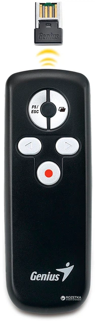 Презентер Genius Media Pointer 100 (31090015100) – фото, отзывы, характеристики в интернет ...