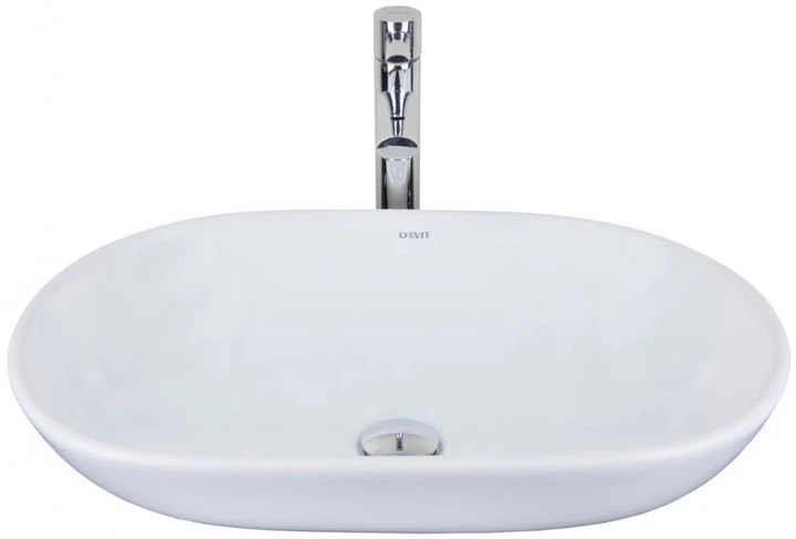 Раковина DEVIT Ovale 1510136 біла – фото, відгуки, характеристики в інтернет-магазині ROZETKA ...