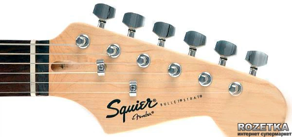 Электрогитара Fender Squier Bullet Stratocaster SSS (0370001506) Black ...