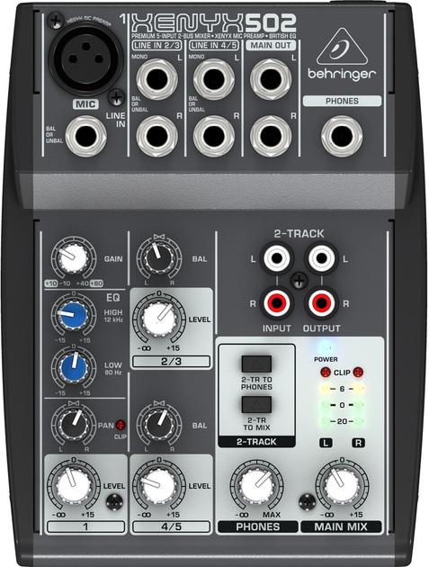 Behringer Xenyx 502 – фото, отзывы, характеристики в интернет-магазине ...