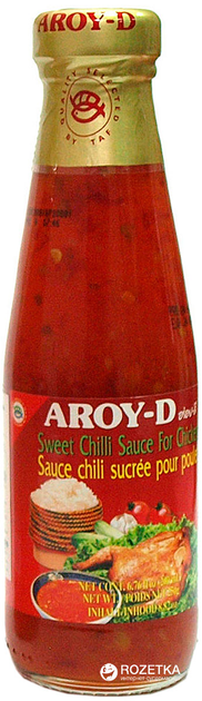 Соус сладкий Aroy-D Чили для курицы 250 г (016229913410) – купить в ...