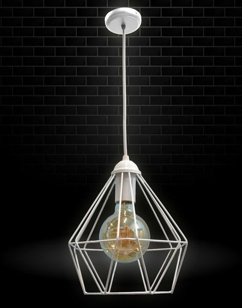 Светильник подвесной в стиле лофт NL 0537 W MSK Electric – фото, отзывы ...