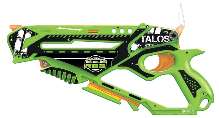 Бластер, який стріляє гумками Super Impulse Talos (600) – іграшки з ...