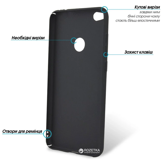 Панель GlobalCase Cap-X для Huawei P8 Lite (2017) Черная (1283126476723 ...