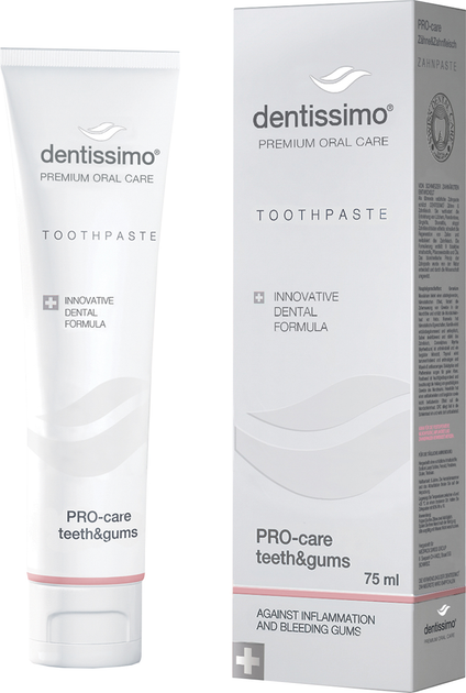 Зубна паста Dentissimo Pro-Care Teeth&Gums 75 мл (7640162322355 ...