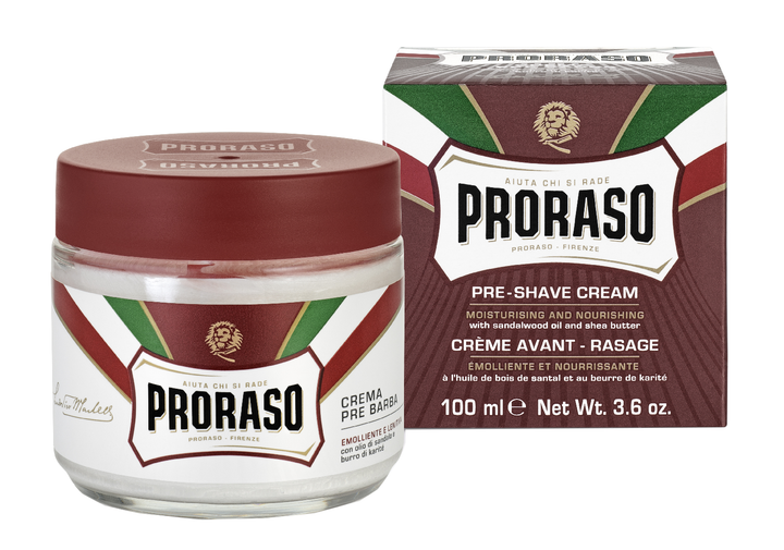 Питательный крем до бритья Proraso для жесткой щетины с Маслом Ши и ...