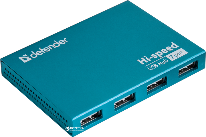 USB-хаб Defender Septima Slim USB 2.0 (83505) – фото, отзывы ...