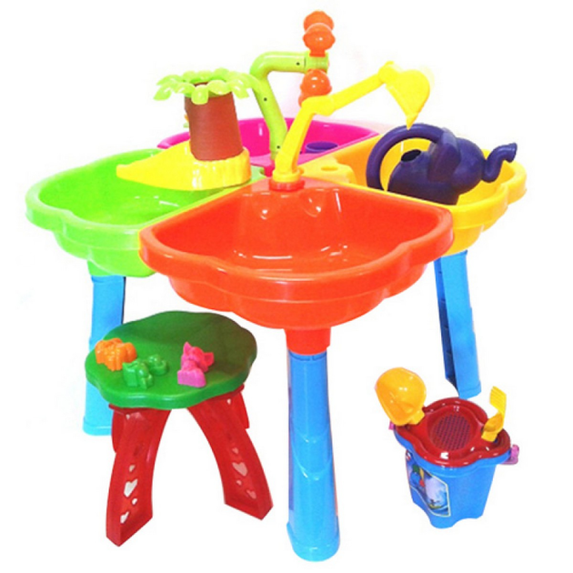 Детский столик с лейкой для игры с песком Kinderway (01-121-1) – фото ...