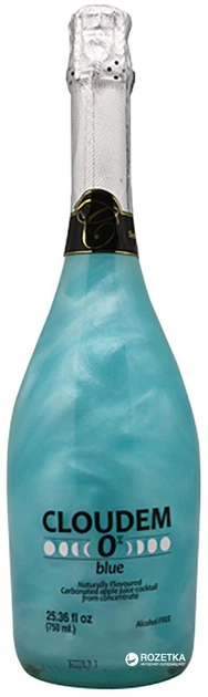 Вино игристое Cloudem Blue безалкогольное голубое полусладкое 0.75 л ...