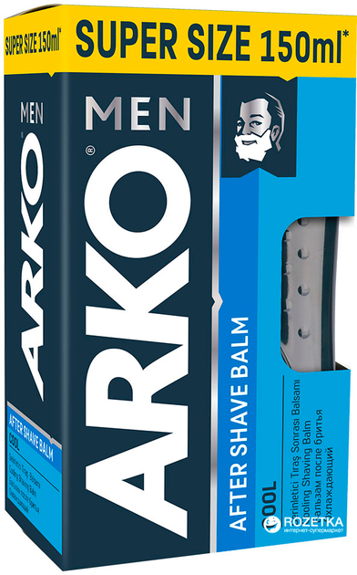 Бальзам після гоління ARKO Cool 150 мл (8690506353711) – купити онлайн на ROZETKA