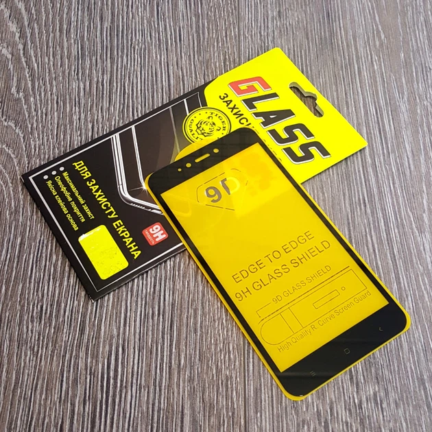 Защитное стекло Glass Full Glue для Xiaomi Redmi Note 5A Black – фото ...