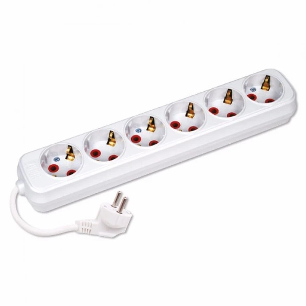 Удлинитель электрический Horoz Electric 6-Gang Socket 6 гн. 16А 2м (200 ...