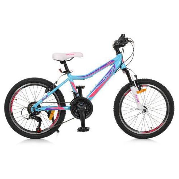 Велосипед спортивний Profi shimano 20" (g20care a20.) блакитний ch2802 ...