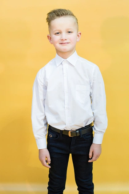 Рубашка Zenmoni 140 см Белый (2125000663517) от продавца: СЧАСТЛИВЧИК ...