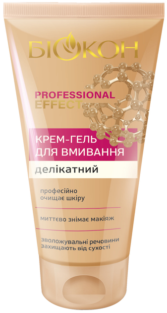 Деликатный крем-гель для умывания Биокон Professional Effect 150 мл ...