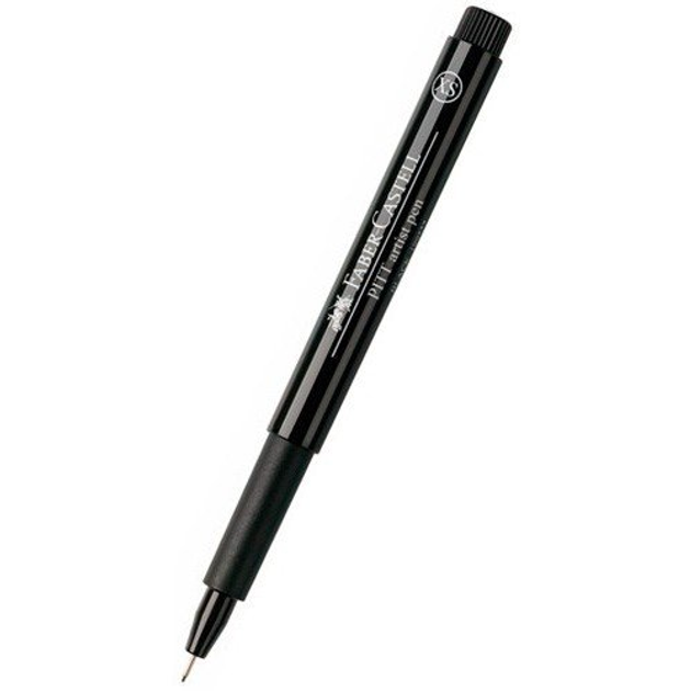 Ручка капиллярная Черная XS PITT Artist Pen Faber-Castell – фото ...