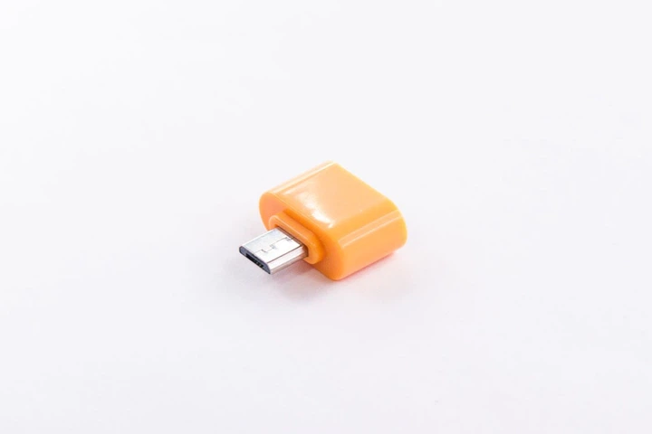 Перехідник FINE LINE (кабель в оболочке) OTG USB - Micro-USB (ADP-008-ORANGE) – фото, отзывы ...