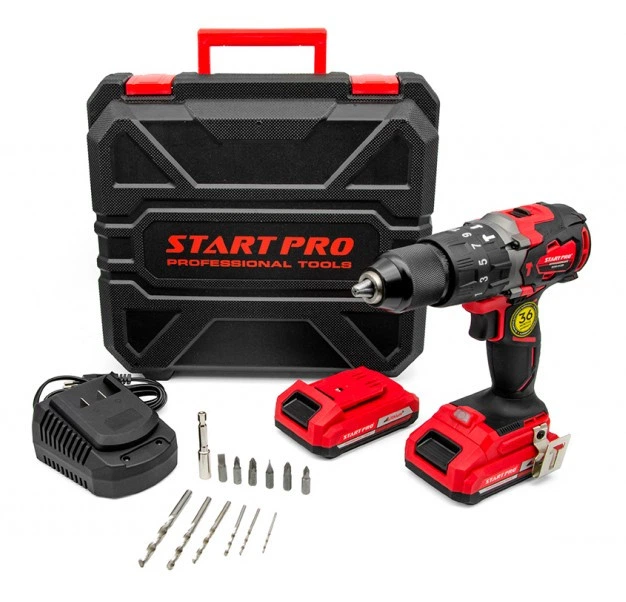 Шуруповерт аккумуляторный ударный START PRO SCD2-21/2B BRUSHLESS – фото ...