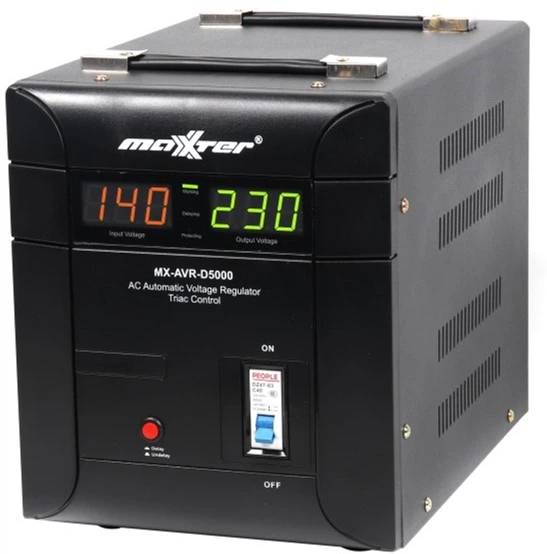 Стабілізатор напруги Maxxter 5000 ВА (MX-AVR-D5000-01) – низькі ціни, кредит, оплата частинами в ...