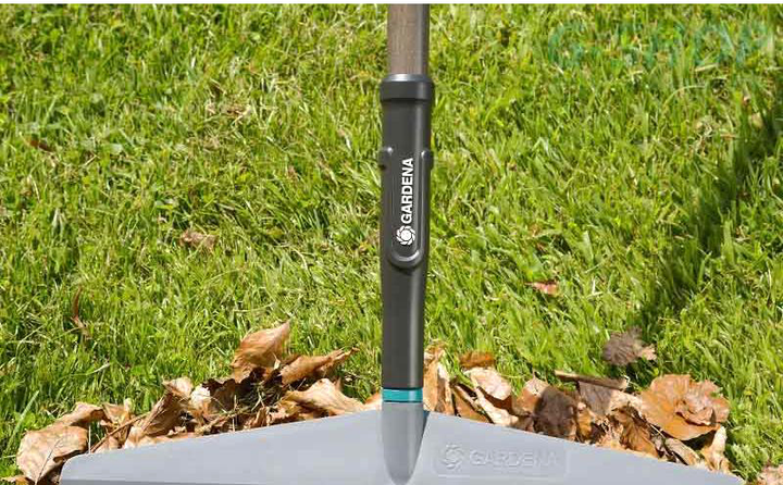 Грабли для газонов Gardena NatureLine пластиковые 43 см (17105-20.000. ...