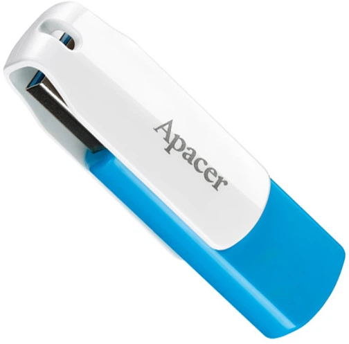 Флеш пам'ять USB Apacer AH357 64GB USB 3.2 Gen1 Blue/White (AP64GAH357U ...