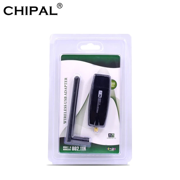 USB WiFi адаптер Chipal 300 Мбит/с чипсет Realtek RTL8191/RTL8191SE ...