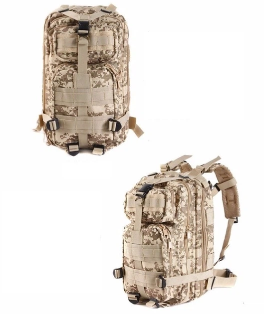 Тактичний штурмовий рюкзак Abrams pixel desert – фото, відгуки ...