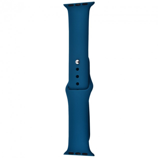 Силиконовый ремешок Sport Band для часов Apple Watch Cosmos Blue 38 мм ...