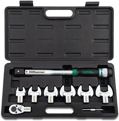 Набор динамометрический Toptul 1/2" 10-80 Нм 8 шт (GAAI0801) – фото ...
