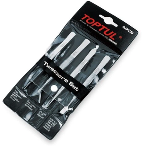 Набір пінцетів Toptul 4 шт. (JGAA0401) – фото, відгуки, характеристики ...