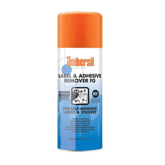 Засіб для видалення клею і харчової етикетки Label Adhesive Remover FG ...