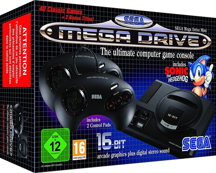 SEGA Mega Drive Mini – фото, відгуки, характеристики в інтернет-магазині ROZETKA від продавця ...