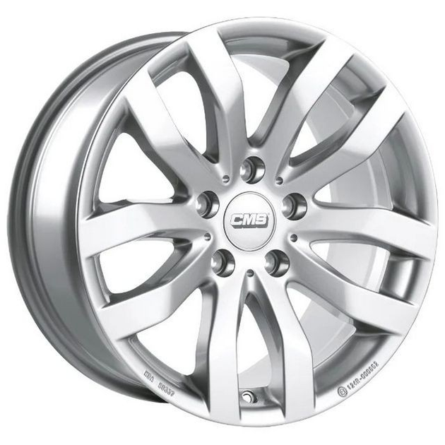 Литые диски CMS C22 R18 W7.5 PCD5x112 ET44 DIA66.5 (silver) – низкие ...