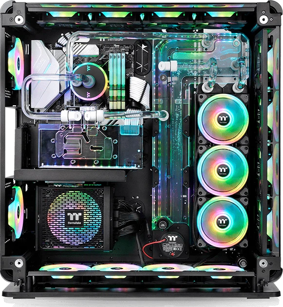 Корпус Thermaltake Core P8 Tempered Glass Full Tower Chassis Black (CA ...