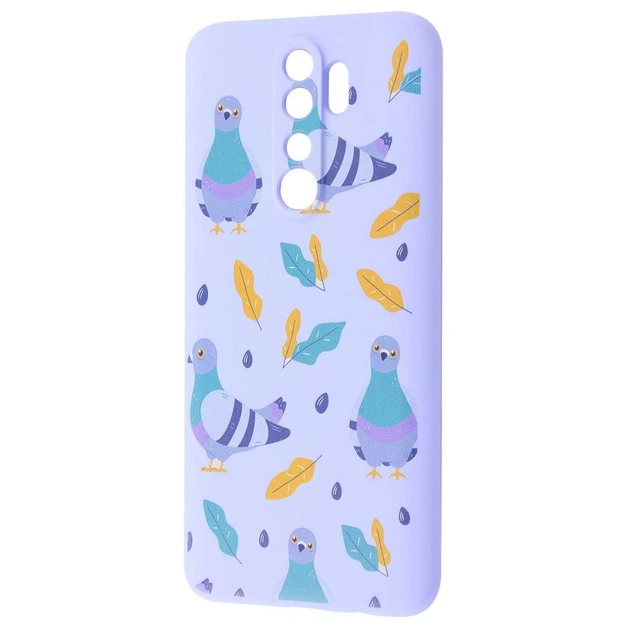 Чехол WAVE Fancy Case (TPU) для Xiaomi Redmi Note 8 Pro pigeon_with ...