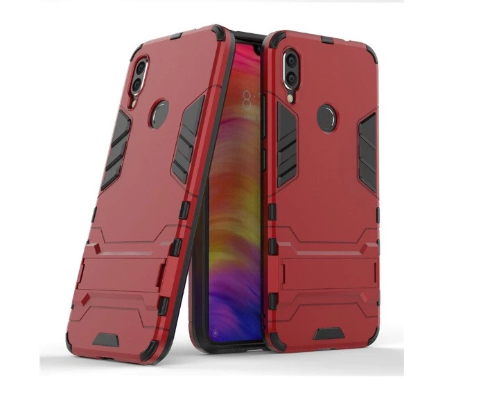 Чехол Transformer для Xiaomi Redmi 7 противоударный Красный Без Бренда ...