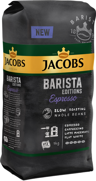 Купити Кава в зернах Jacobs Barista Editions Espresso 100% Арабіка 1 кг ...