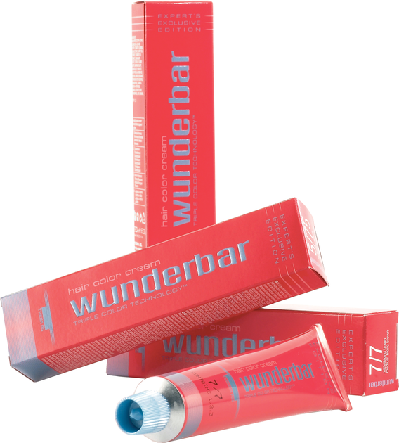 Крем-краска Wunderbar Hair Color Cream для волос аммиачная 2/01 blue ...