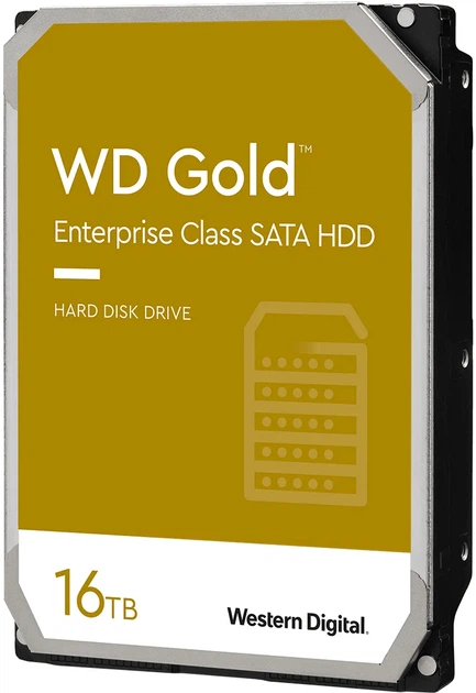 Жесткий диск Western Digital Gold Enterprise Class 16TB 7200rpm 512MB ...