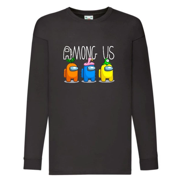 Лонгслив реглан Серед нас 10 (Among us) чорний (AMU blc 10) 152 см – Брендовий одяг | ROZETKA