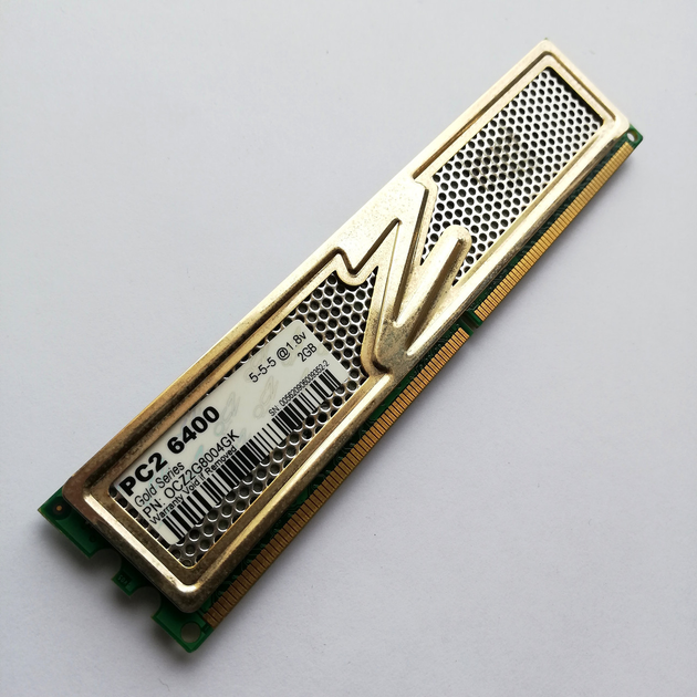 Игровая оперативная память Ocz Gold Ddr2 2gb 800mhz Pc2 6400u Cl5 2r8